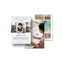 Customizable Digital Portfolio Template for Artists